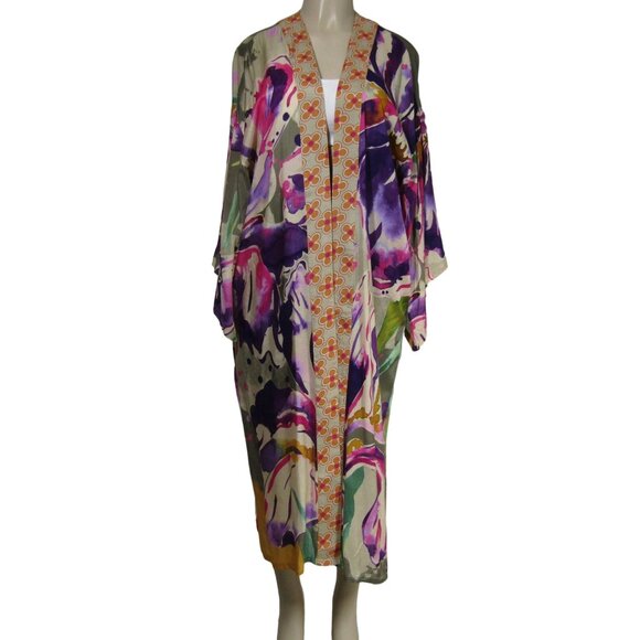 Powder Design UK | Kimonos & Yukatas | Powder Uk Kimono Duster Maxi ...